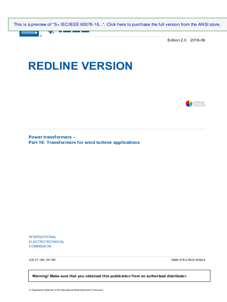 Fillable Online REDLINE VERSION - ANSI Webstore Fax Email Print - pdfFiller