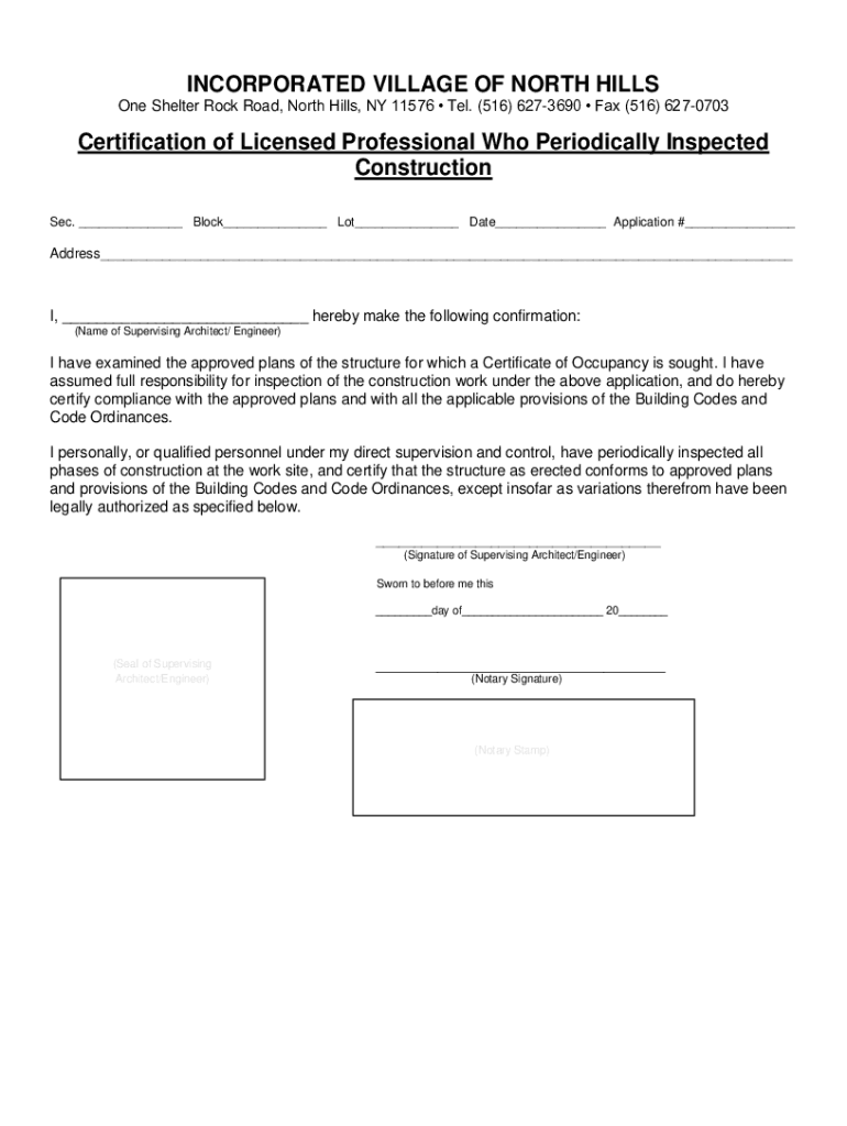 Fillable Online Instructions for Filing an Application for Building ...