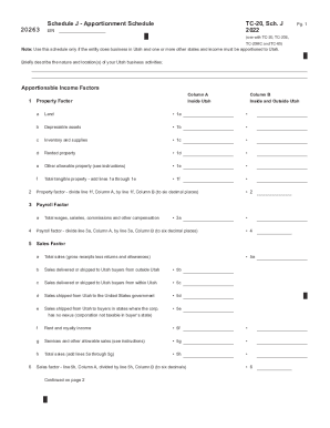Fillable Online TC-20 General Instructions and Information - e-Form RS ...