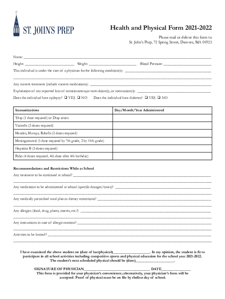 Fillable Online St. John's Prep Today by St. John's Prep - Issuu Fax Email Print - pdfFiller