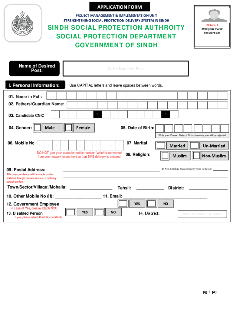 Fillable Online Project Manager Job Application Form Template Fax Email ...