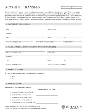 Fillable Online Internal Transfer Form-TDA 0622 Fax Email Print - pdfFiller