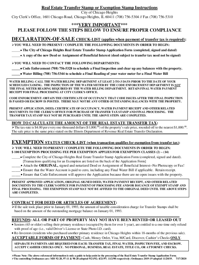 Fillable Online Transfer Tax Re-Invest Refund Affidavit ( ... Fax Email ...