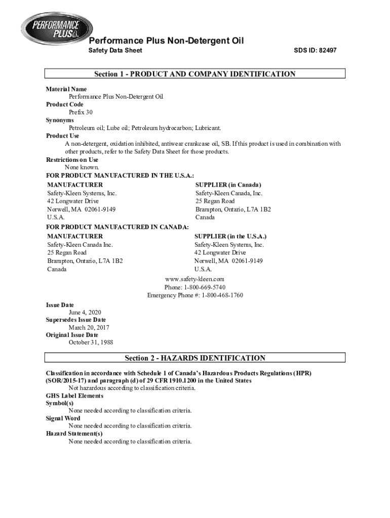 Fillable Online Performance Plus SN Plus/GF-5 Full Synthetic Passenger ...
