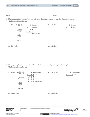 Fillable Online Lesson 18 Homework 5 4 - Fill Online, Printable ...