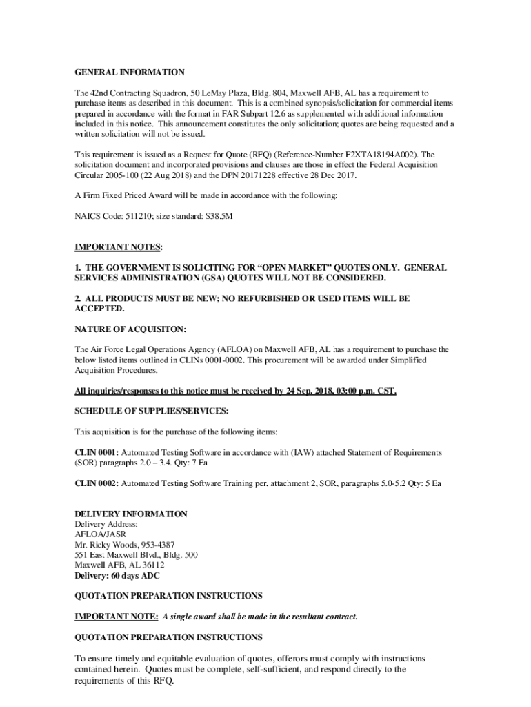 Fillable Online Eaker Center Letters and Shields BidMontgomery, Alabama ...