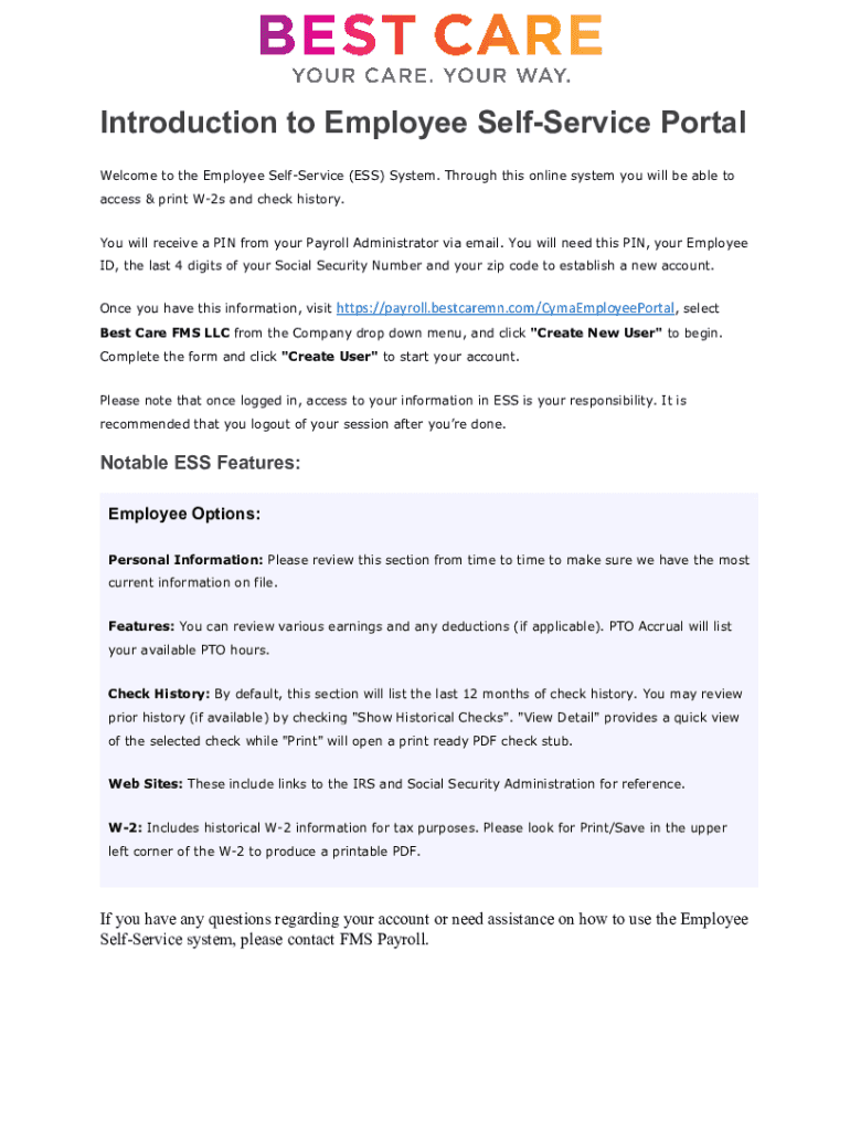 Fillable Online What is employee self-service (ESS)?Definition from ...