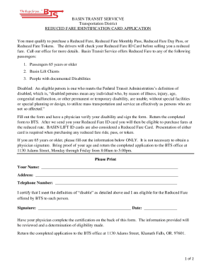 Fillable Online How to apply for a Reduced-Fare MetroCard Fax Email ...