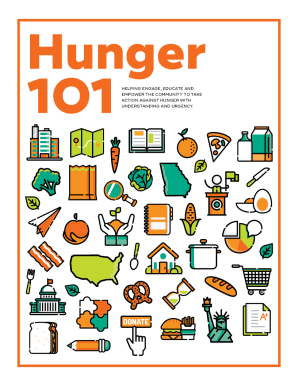 Fillable Online The Atlanta Community Food Bank Hunger 101 Patch for ...