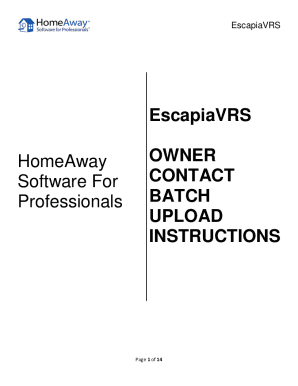 Fillable Online escapiacustomer blob core windows Escapia: Vacation ...