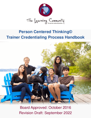 Fillable Online What is Person Centered Thinking (PCT) Training? Fax ...