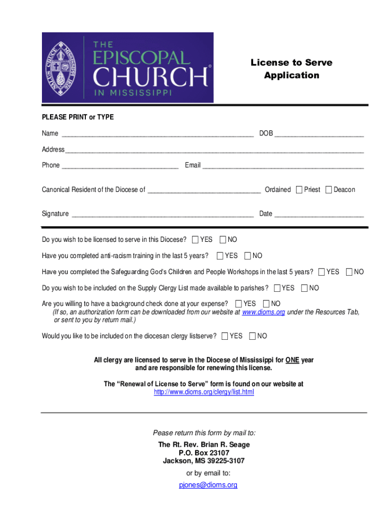 Fillable Online Protocol for the Incardination or Excardination of ...