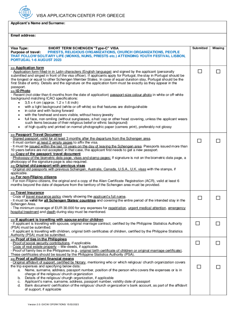 Fillable Online Types of long stay visas and residence permits in ...