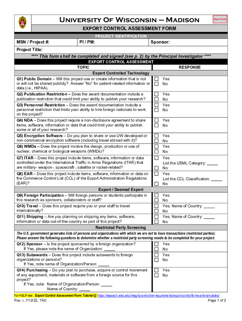 Fillable Online research wisc IP Policies and Forms Fax Email Print - pdfFiller