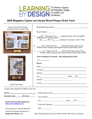 Fillable Online Deluxe Wood Brass Plaque - USA Custom Signs and Stamps Fax Email Print - pdfFiller