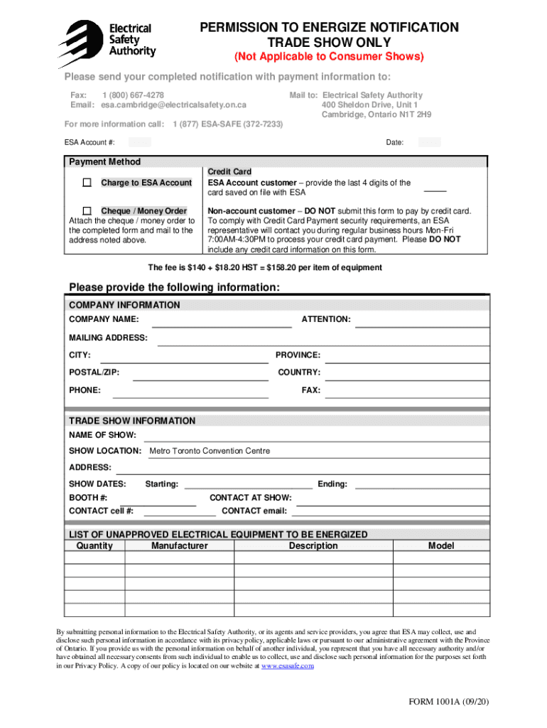Fillable Online Electrical Safety Authorization Fax Email Print - pdfFiller