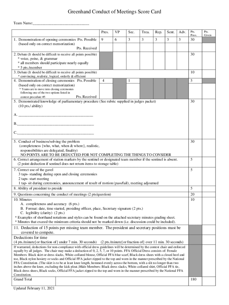 Fillable Online Demonstration of opening ceremonies Pts Fax Email Print ...