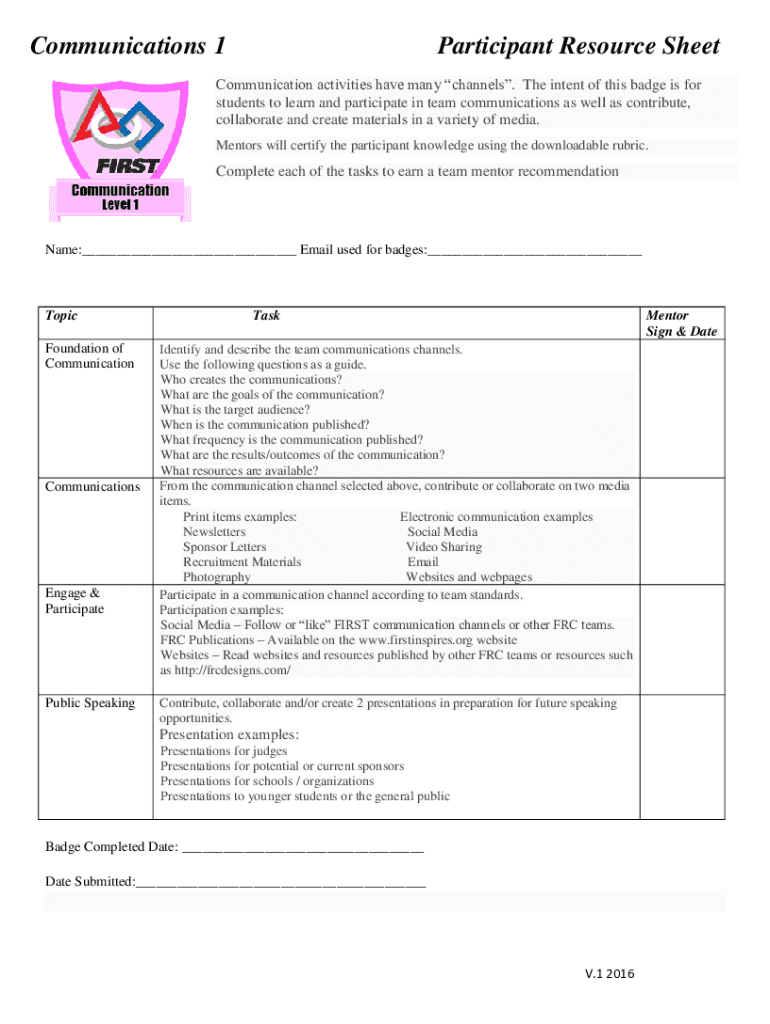 Fillable Online 11 Aspects of Project Management To Identify in Your ... Fax Email Print - pdfFiller