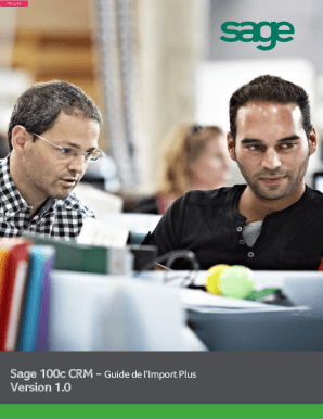 Remplissable En Ligne documentation sage Sage 100c CRM - Guide de l ...