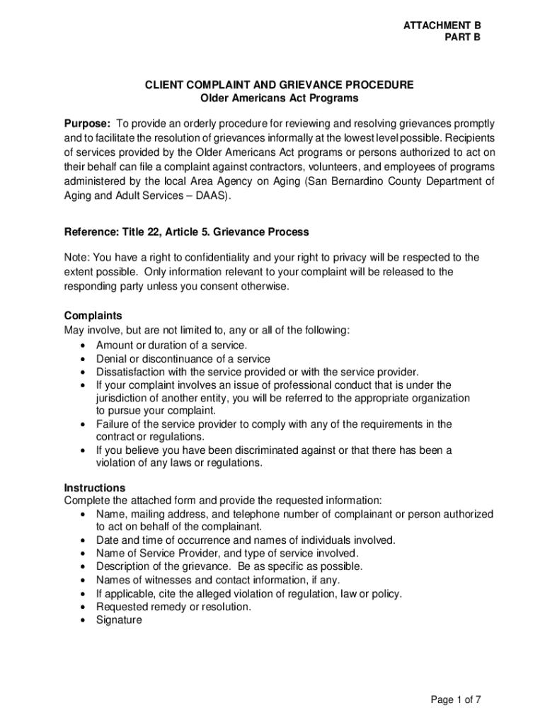 Fillable Online Older Americans ActACL Administration for Community ... Fax Email Print - pdfFiller