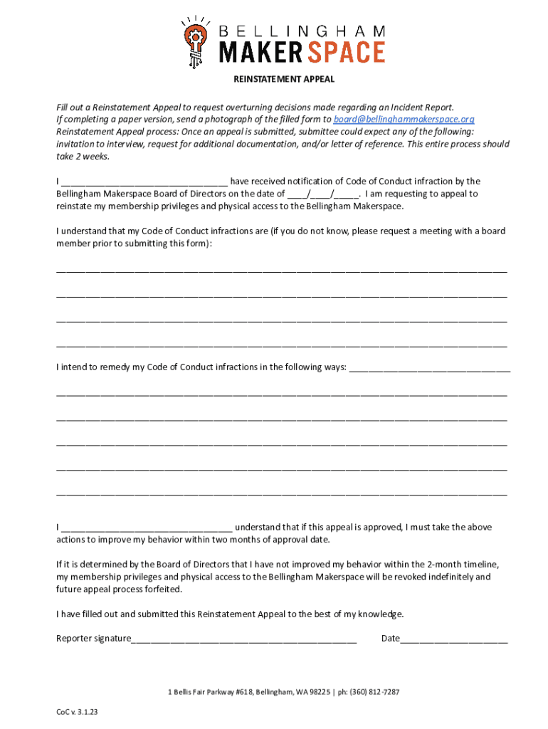 Fillable Online How To Write an Appeal Letter (With Examples) Fax Email ...