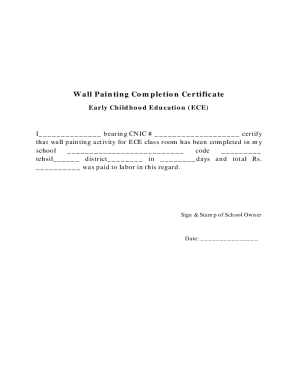 Fillable Online Early Childhood Education Foundations Certificate Fax ...