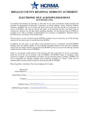 Fillable Online HIDALGO COUNTY LETTER OF AUTHORIZATION Fax Email Print ...