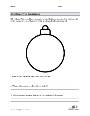 Fillable Online christmas-ornament-worksheet.docx Fax Email Print ...