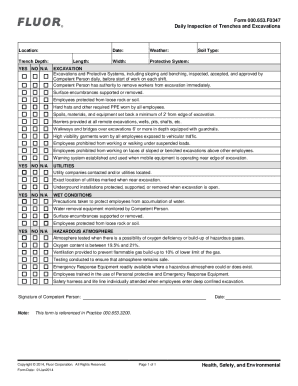 Fillable Online Inspection Report - Motorized Construction Heavy ...