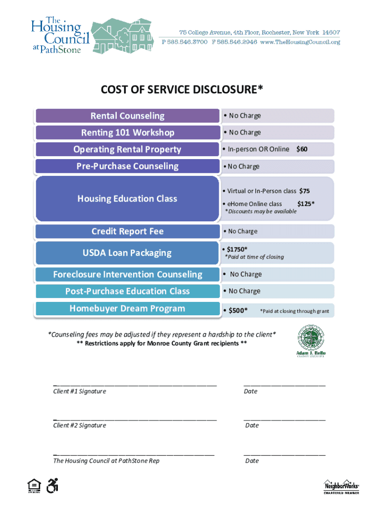 Fillable Online housing education -intake form Fax Email Print - pdfFiller