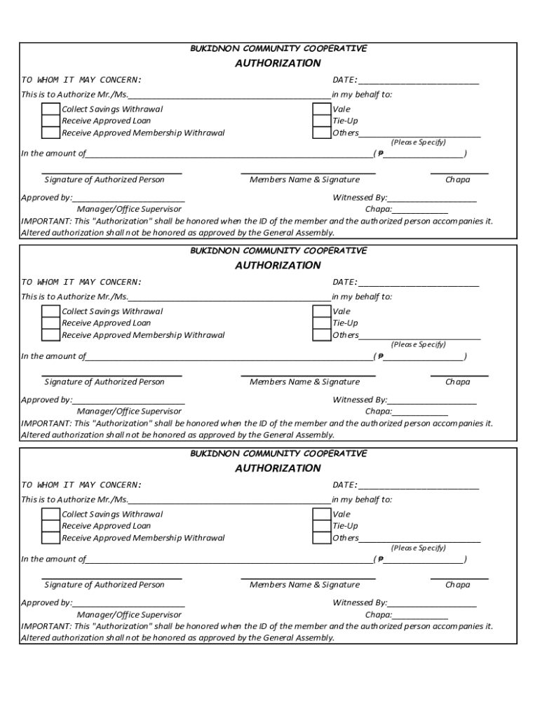 Fillable Online bukidnon community cooperative loan application form ... Fillable Online bukidnon community cooperative loan application form ...