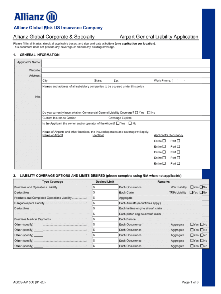 Fillable Online A.M. Best Affirms Ratings of Allianz Global Risks US ... Fax Email Print - pdfFiller