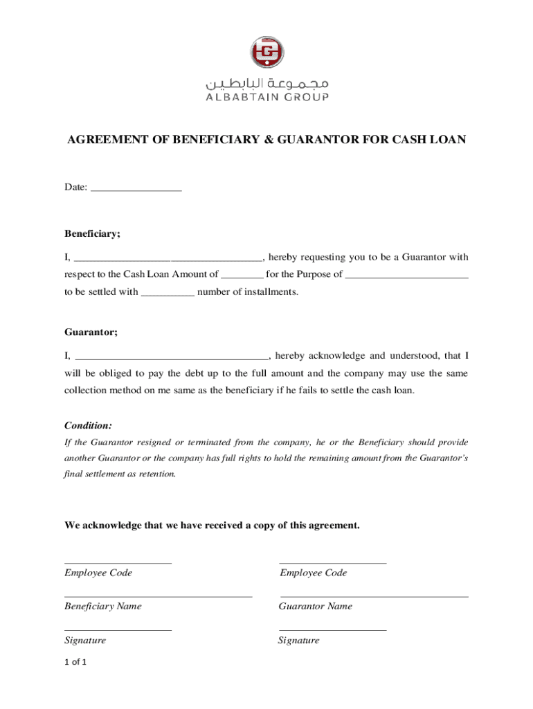 Fillable Online Designated Beneficiary Agreement: Definition & Sample ...