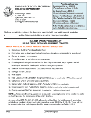 Fillable Online Building-permit-application-package---Minor-Projects ...