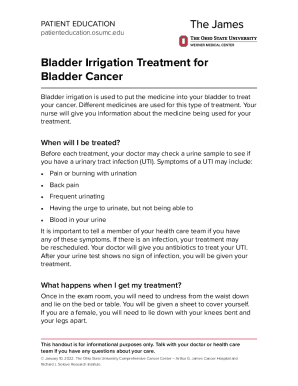 Fillable Online BCG Treatment: What It Is, Procedure & Side Effects Fax ...