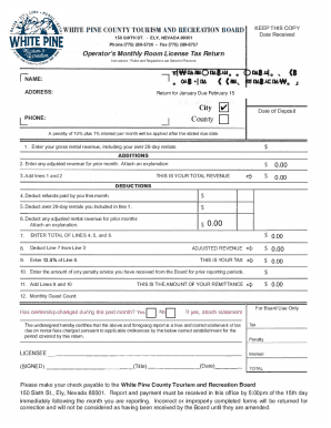 Fillable Online Online-Room-Tax-Form-.pdf Fax Email Print - pdfFiller