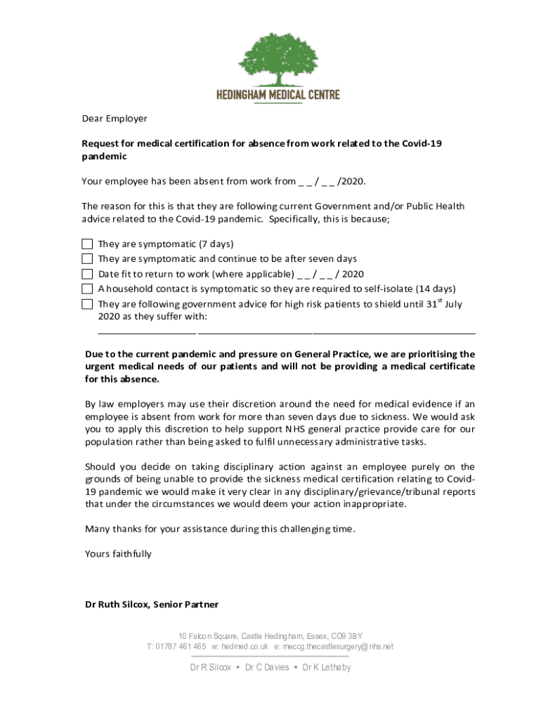 Fillable Online Requests for Isolation Letter Fax Email Print - pdfFiller