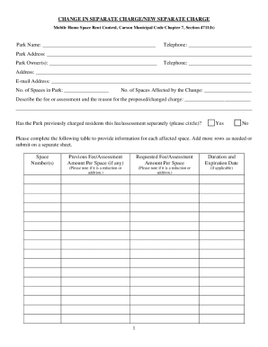 Fillable Online ci carson ca Applications, Forms and Resources - City ...