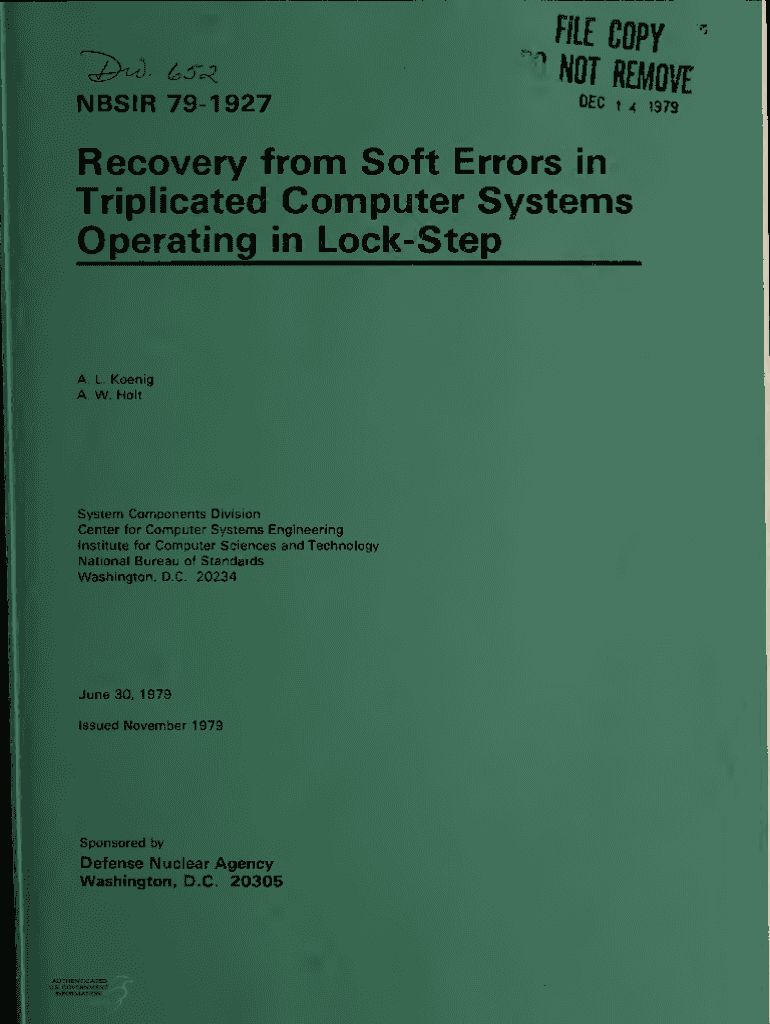 Fillable Online Tolerating Soft Errors In Processor Cores Using Clear