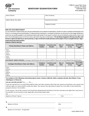 Fillable Online Download Life Insurance Forms - Change Requests Fax ...