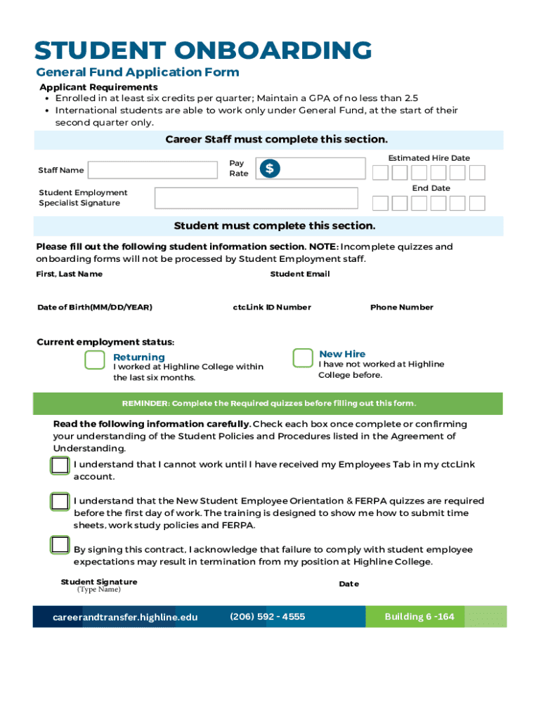 Fillable Online General Fund Application Form Fax Email Print - pdfFiller