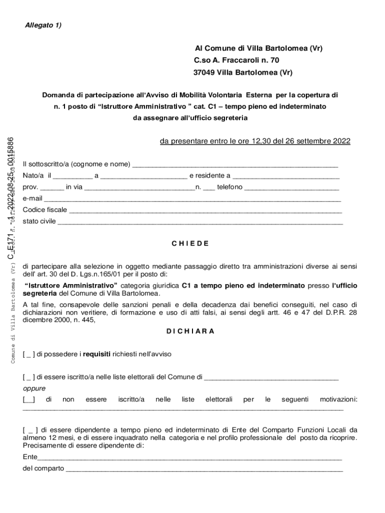 Compilabile Online I.P.A.B. Casa di Riposo MARIA GASPARINI Villa ...