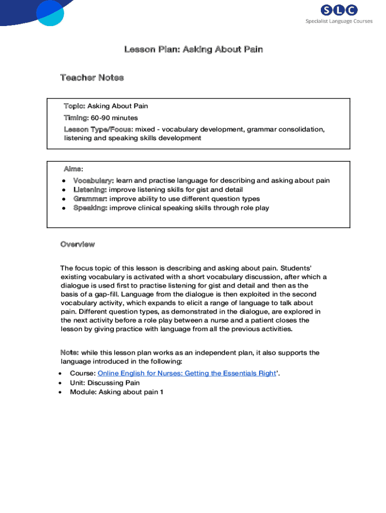 Fillable Online TKT Module 1: Types of activities and tasks for ...