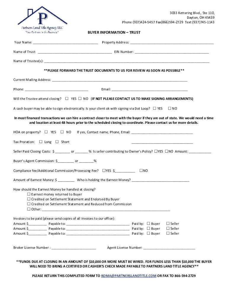 Fillable Online Send A Title Request Fax Email Print - pdfFiller