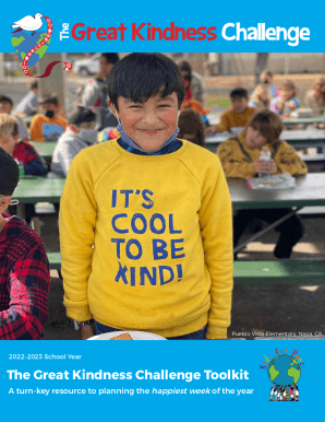 Fillable Online On CampusGKC Tools - The Great Kindness Challenge Fax ...