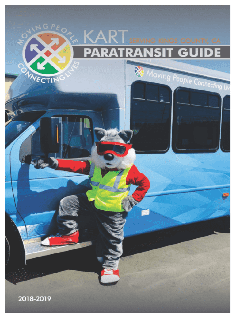 Fillable Online KART Paratransit Service - Kings Area Rural Transit ... Fax Email Print - pdfFiller