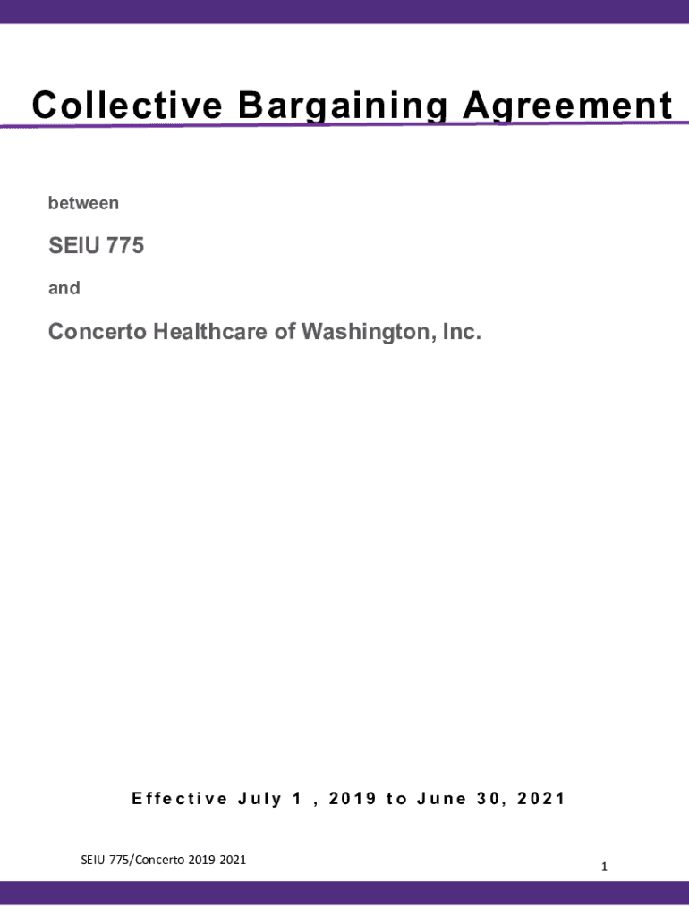 Fillable Online Agreement Between CSC and CEA Units A&B 2021-2023 Fax ...