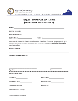 Fillable Online Sample letter for water leakage Fax Email Print - pdfFiller