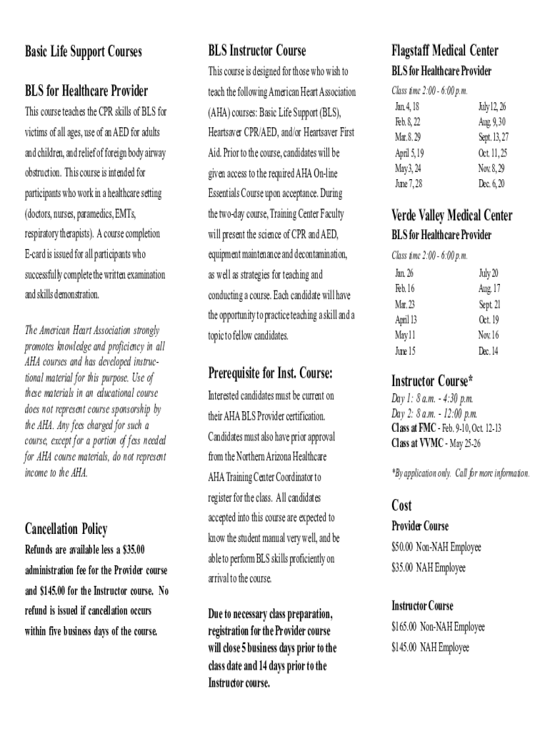 Fillable Online Become an American Heart Association CPR Instructor Fax ...