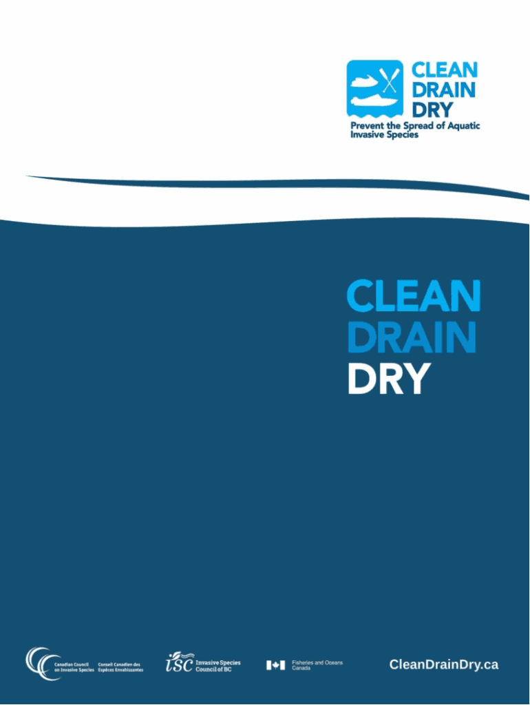 Fillable Online New signs remind BC boaters to Clean, Drain, Dry their ...